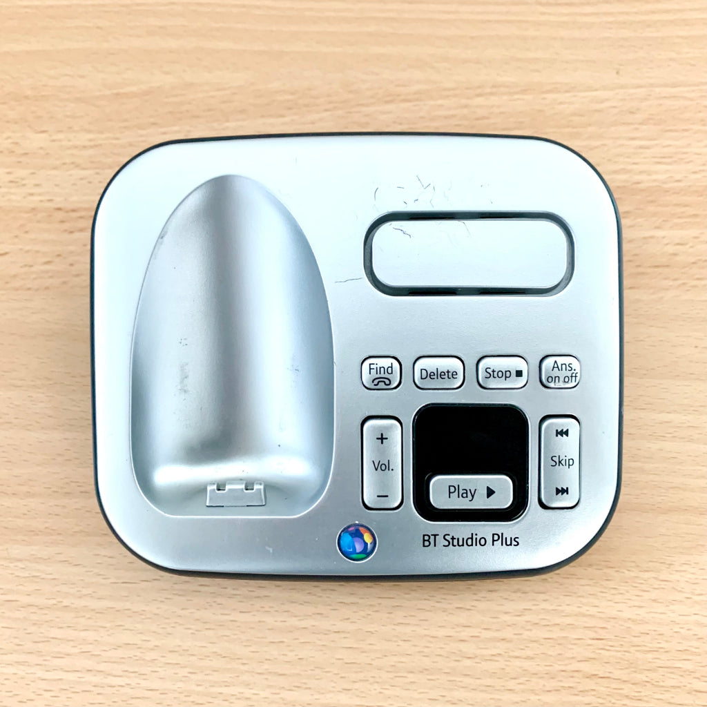 BT STUDIO 4500 PLUS CORDLESS PHONE - REPLACEMENT SPARE MAIN BASE UNIT ...